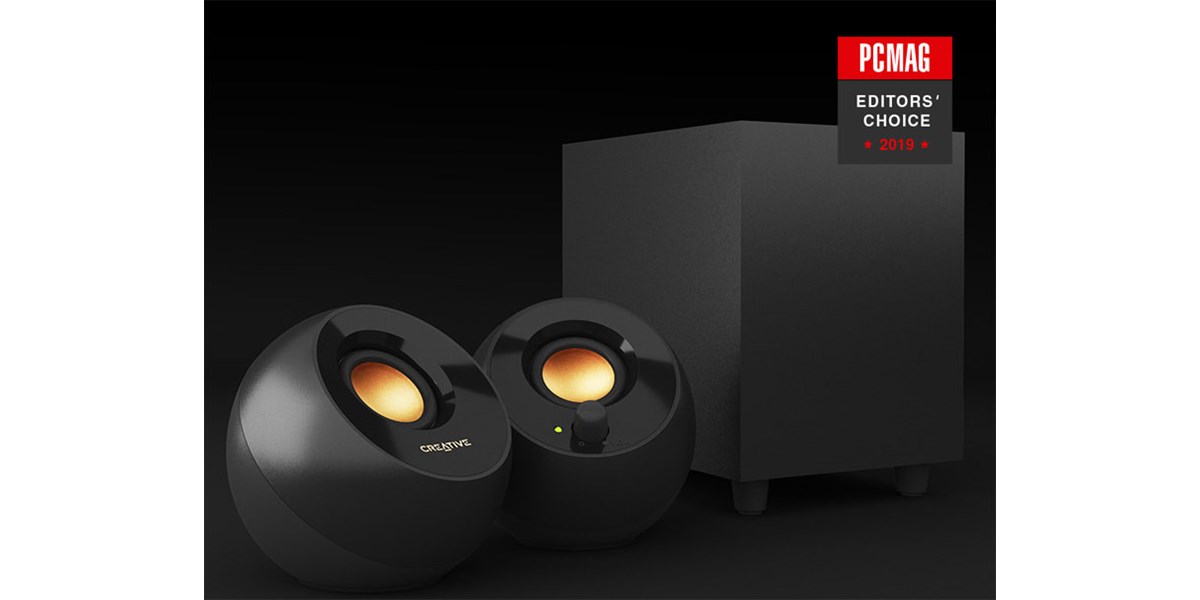 Creative Pebble Plus 2.1 USB Desktop Speakers with Subwoofer - Creative ...
