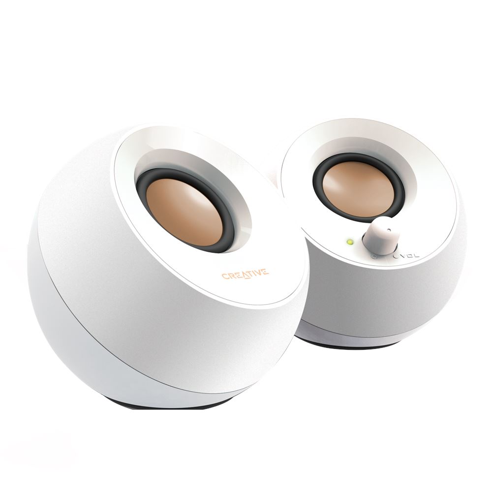 Creative Pebble - Modern 2.0 USB-powered Desktop Speakers - Creative ...