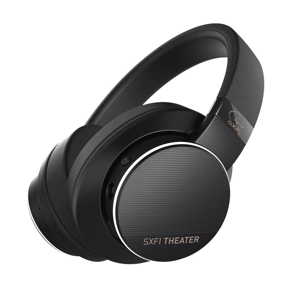 Creative SXFI THEATER - 2.4 GHz Low-latency Wireless USB Headphones ...