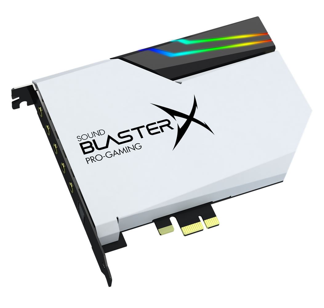 Sound BlasterXAE-5 Plus Pure Edition - Hi-res PCI-e Gaming Sound Card ...