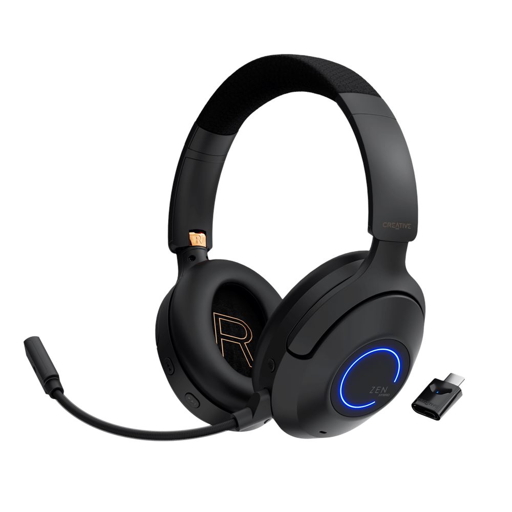 Creative Zen Hybrid Pro Wireless Over-ear Headphones with Bluetooth® LE ...